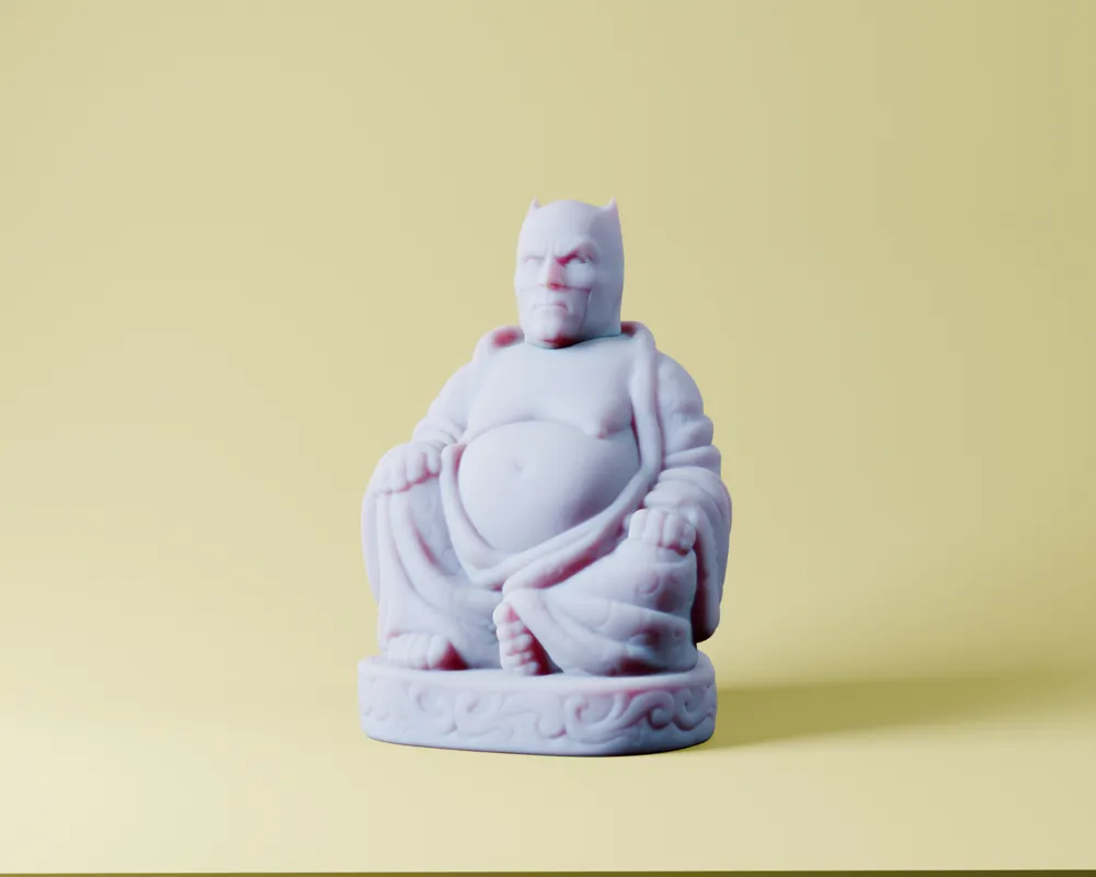 Batman Buddha - DC by The Buddha Guy - MakerWorld