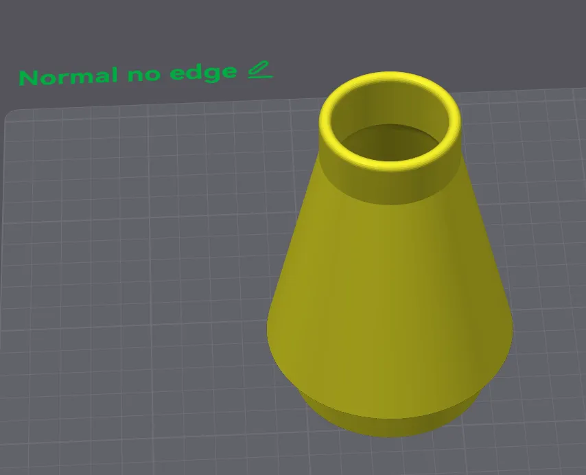 Iego Inspired Cone Shaped Vase - Free 3D Print Model - MakerWorld