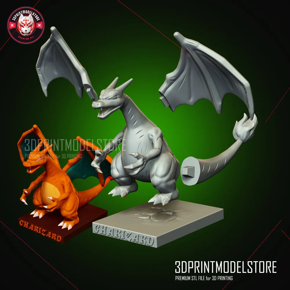Charizard Pokemon by 3dprintart - MakerWorld