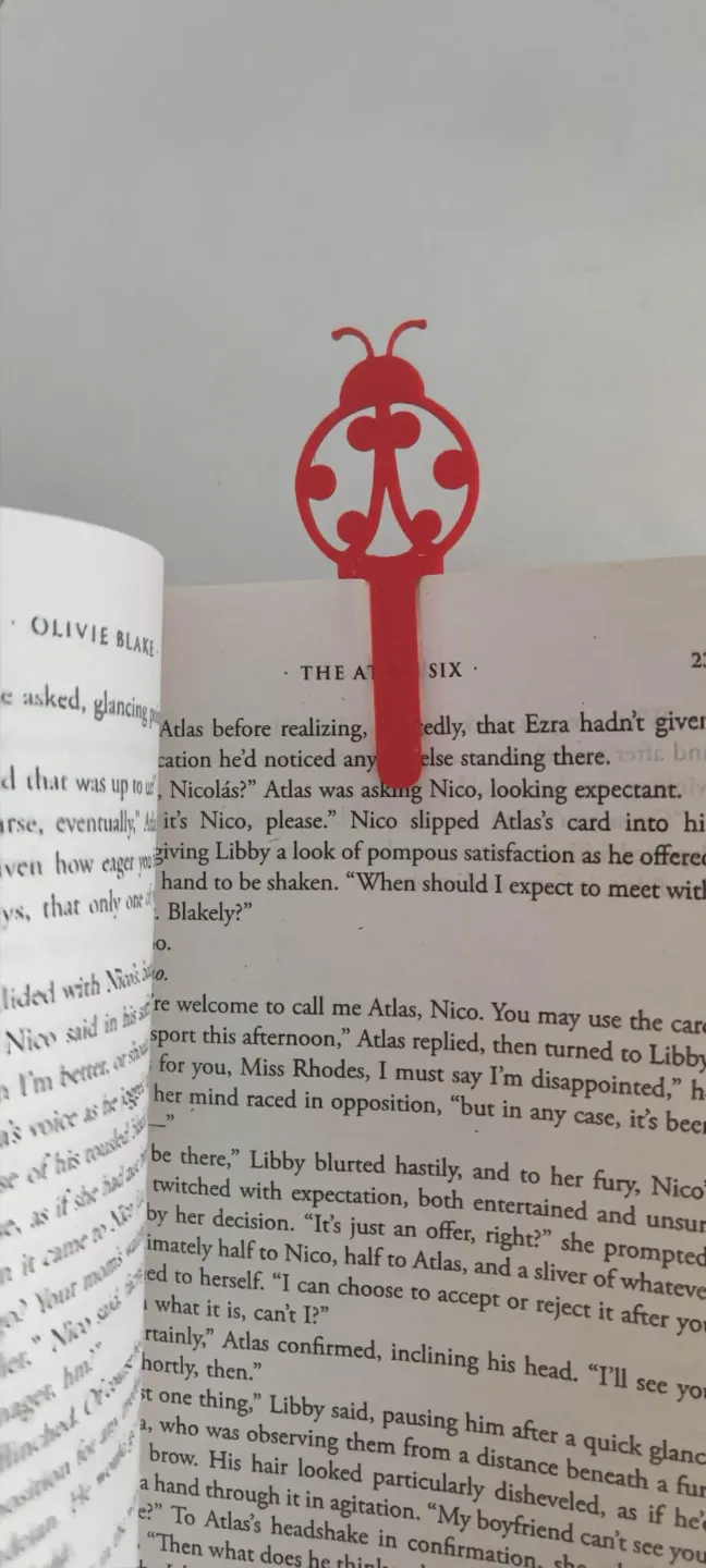 Ladybug Bookmark by 3PrintsD - MakerWorld