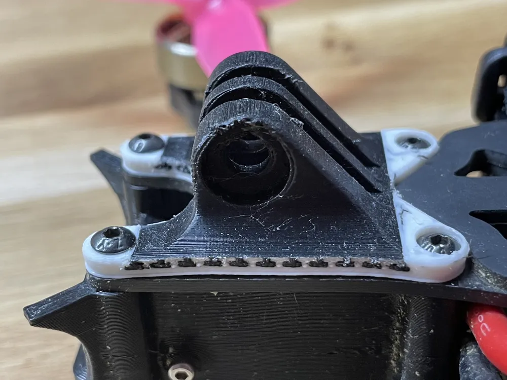 Multimaterial ImpulseRC Apex 5'' GoPro Mount Remixed by Paul - MakerWorld