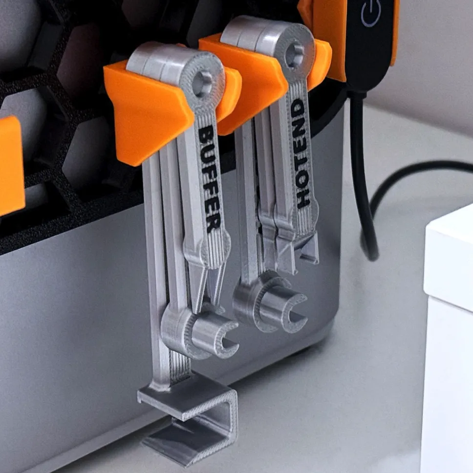 HSW for AMS Riser V2 (Honeycomb Storage Wall) by Yoav Kadosh MakerWorld ...