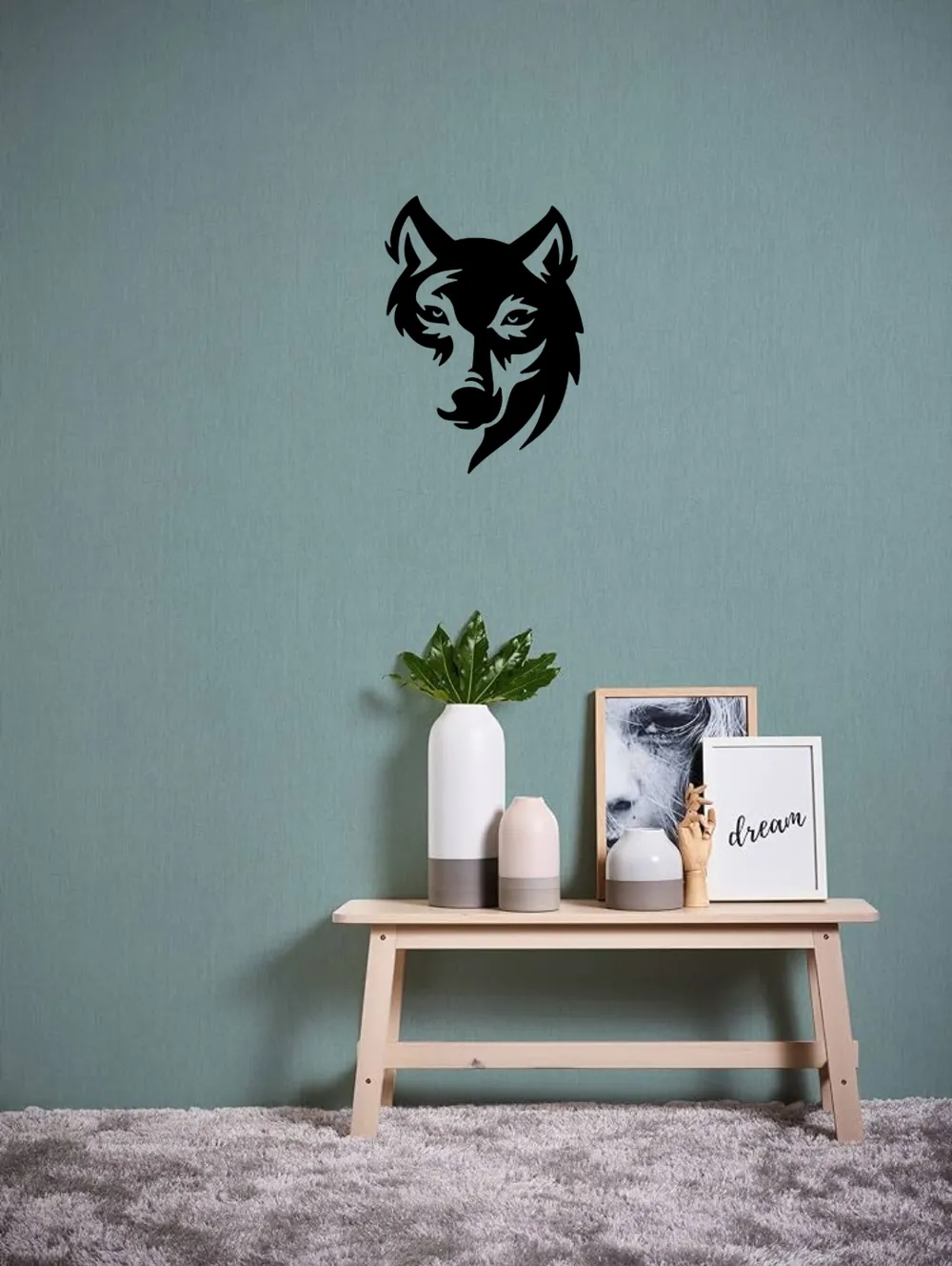 Wandbild Wolf by Pascal - MakerWorld