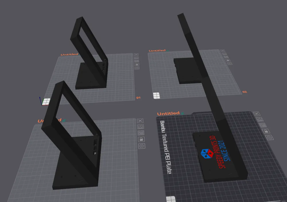 7 Inch Klipper Display Vertical Stand by Speedy Prints 3D - MakerWorld