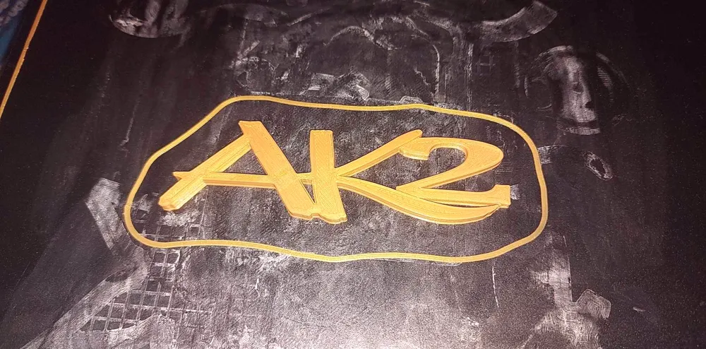 Ak2 Logo by ArtCor3D - MakerWorld