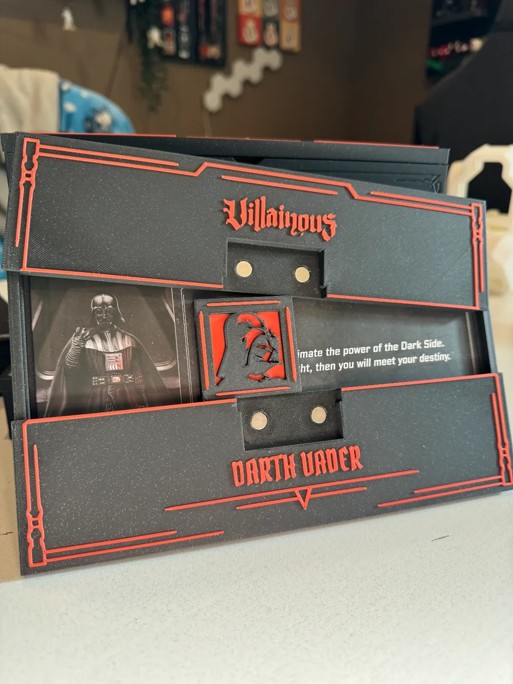 Darth Vader Custom Villainous Box by zurc3d - MakerWorld