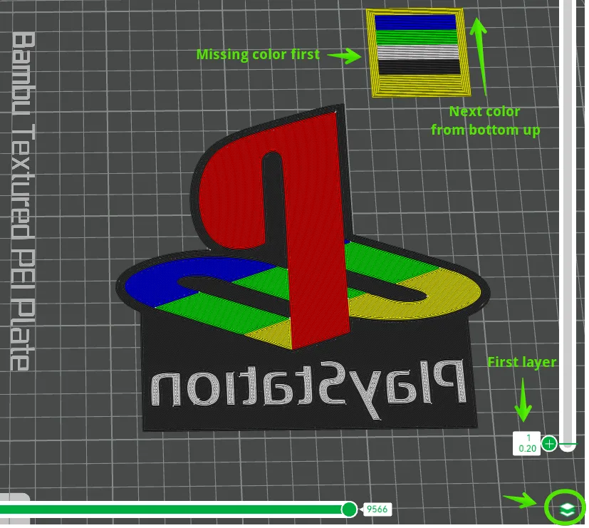 Playstation lamp (6 colors and 1 AMS explanation) Remixed by McFly ...