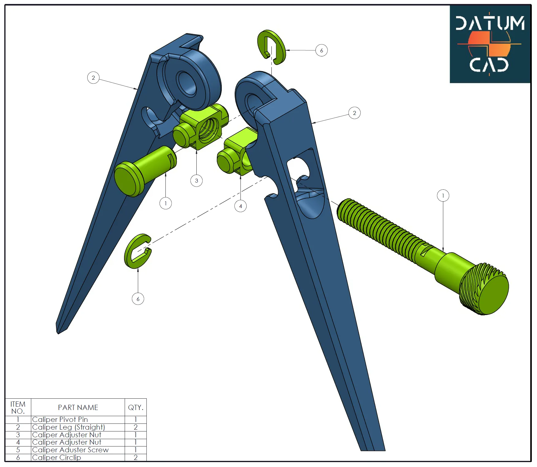 Ultimate Adjustable Calipers by DatumCAD MakerWorld: Download Free 3D ...