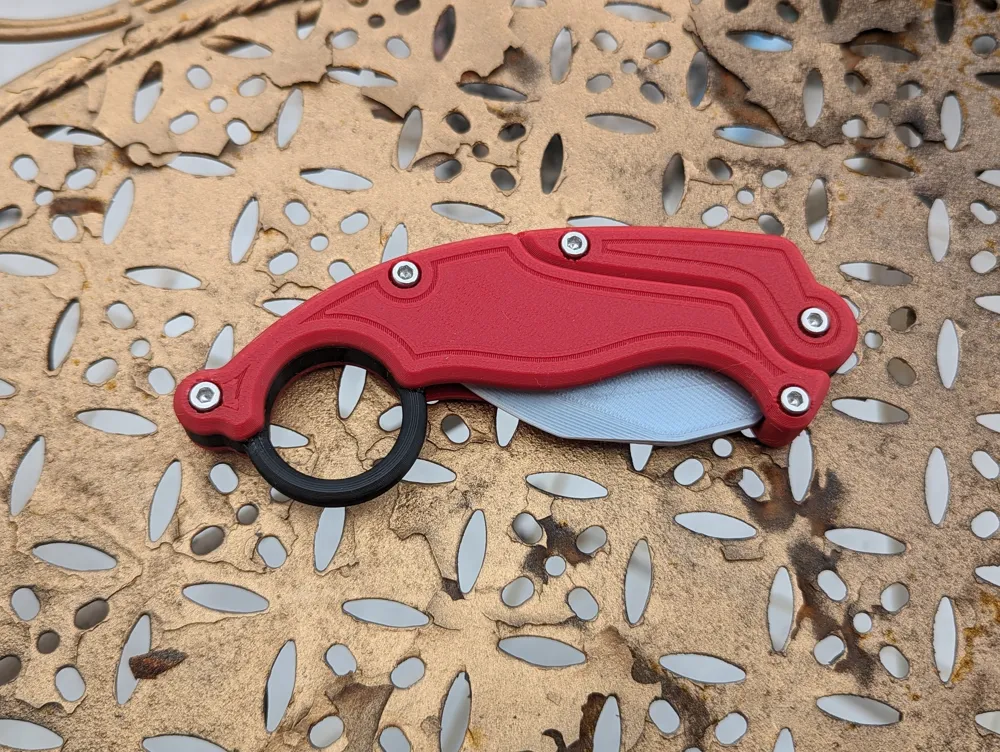 Gravity Karambit Knife Fidget Toy by bruno.galam - MakerWorld