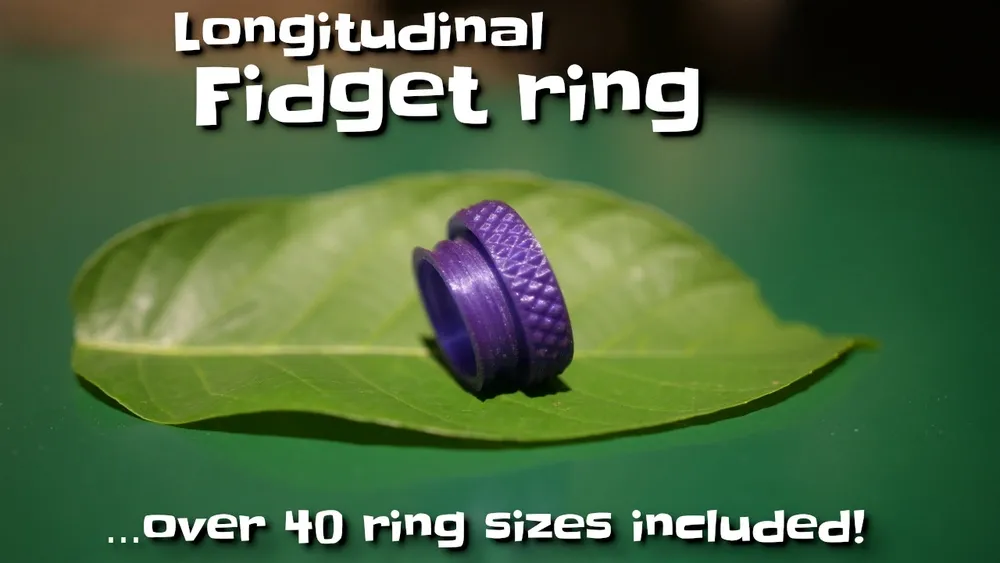Print-in-place fidget ring - Free 3D Print Model - MakerWorld