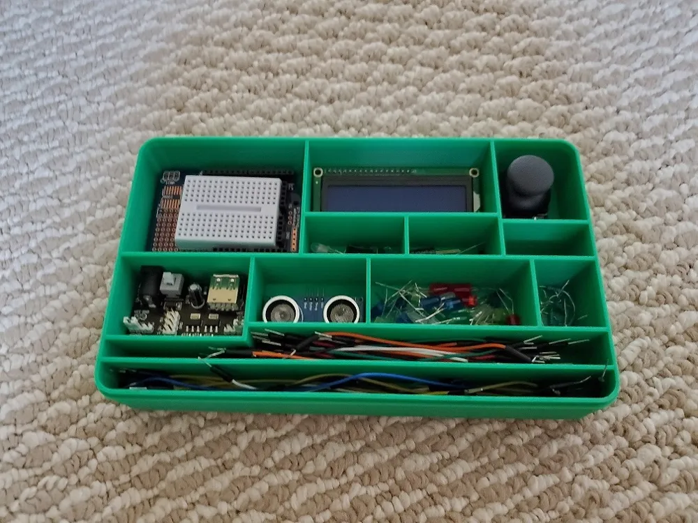 Arduino Box for Elegoo Uno R3 kit by KakapoIndustriesMakerWorld ...