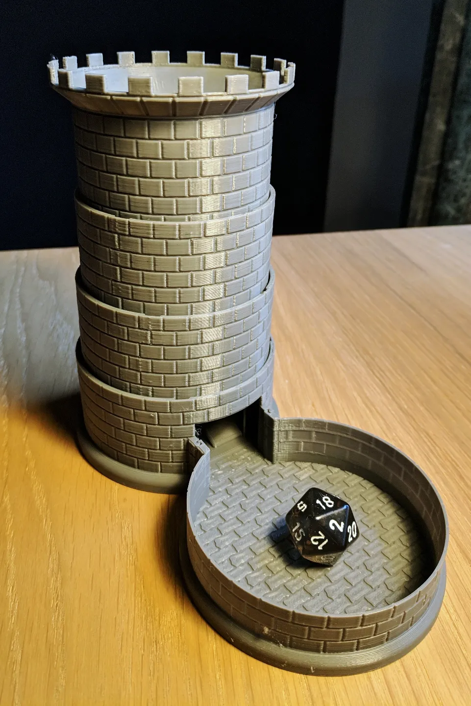 dice tower by Shiny Salamence - MakerWorld