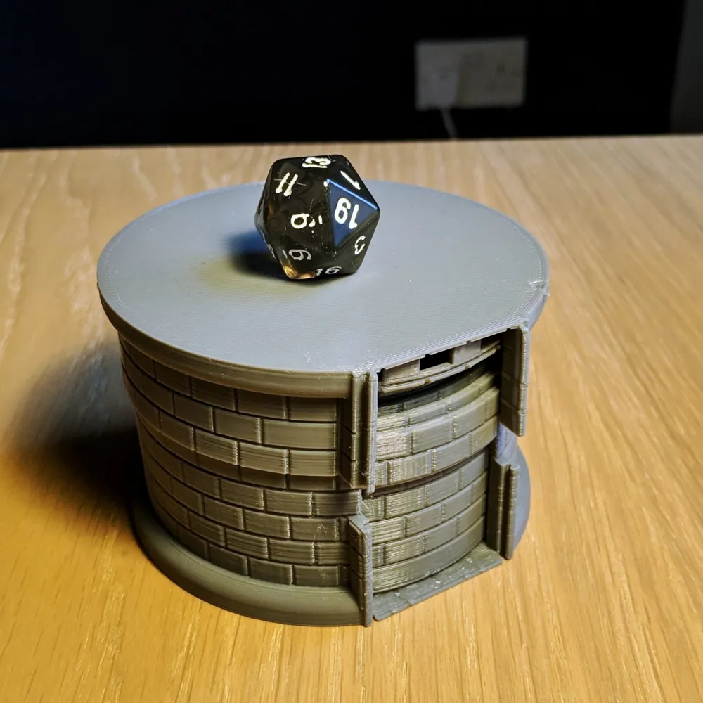 dice tower by Shiny Salamence - MakerWorld