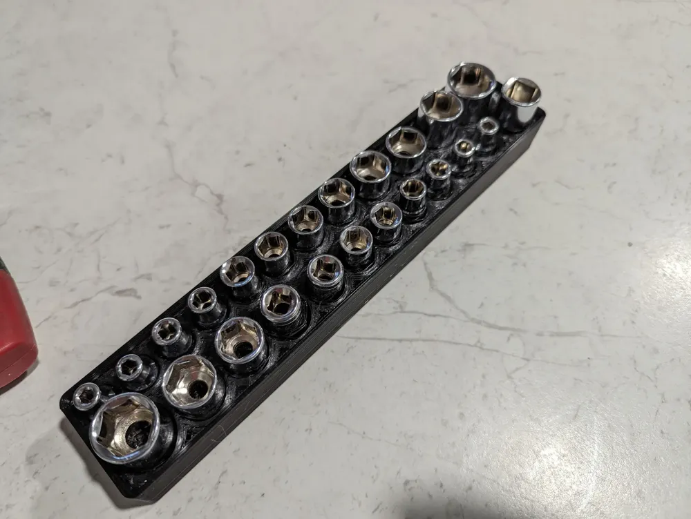 Gridfinity - Socket holder Imperial and Metric by tsarrr - MakerWorld