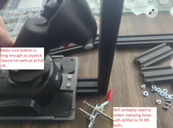 Joystick mount by Thomas3d - MakerWorld