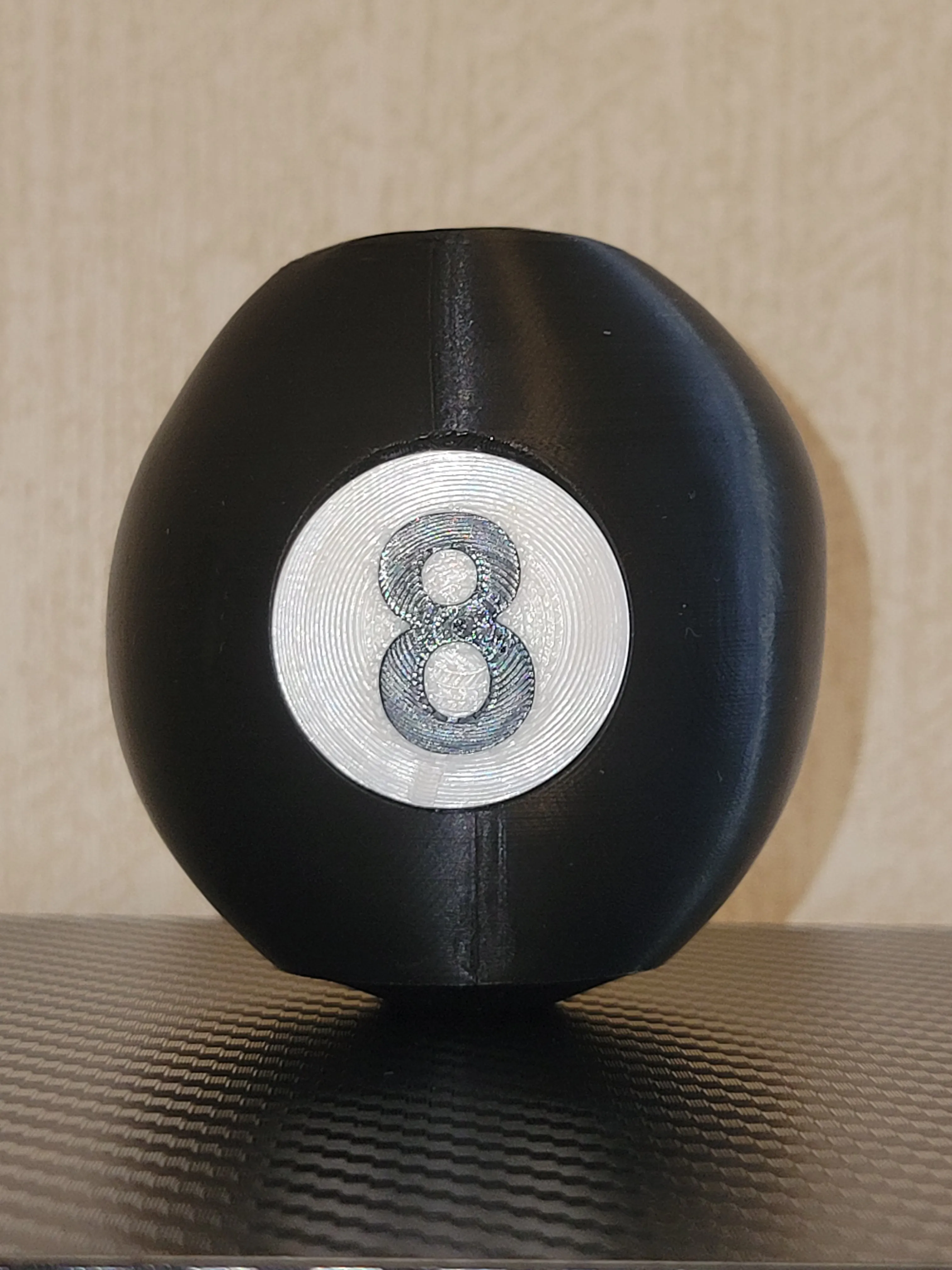 8 Ball Shifter Knob for 12mmx1.75 Thread - Free 3D Print Model - MakerWorld