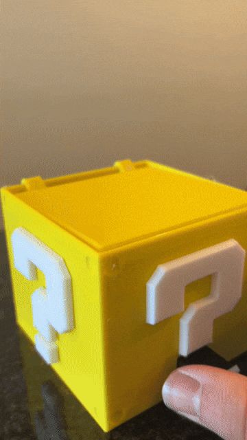 Pop-up Question Block Switch Game Case by Mack Stuff - MakerWorld