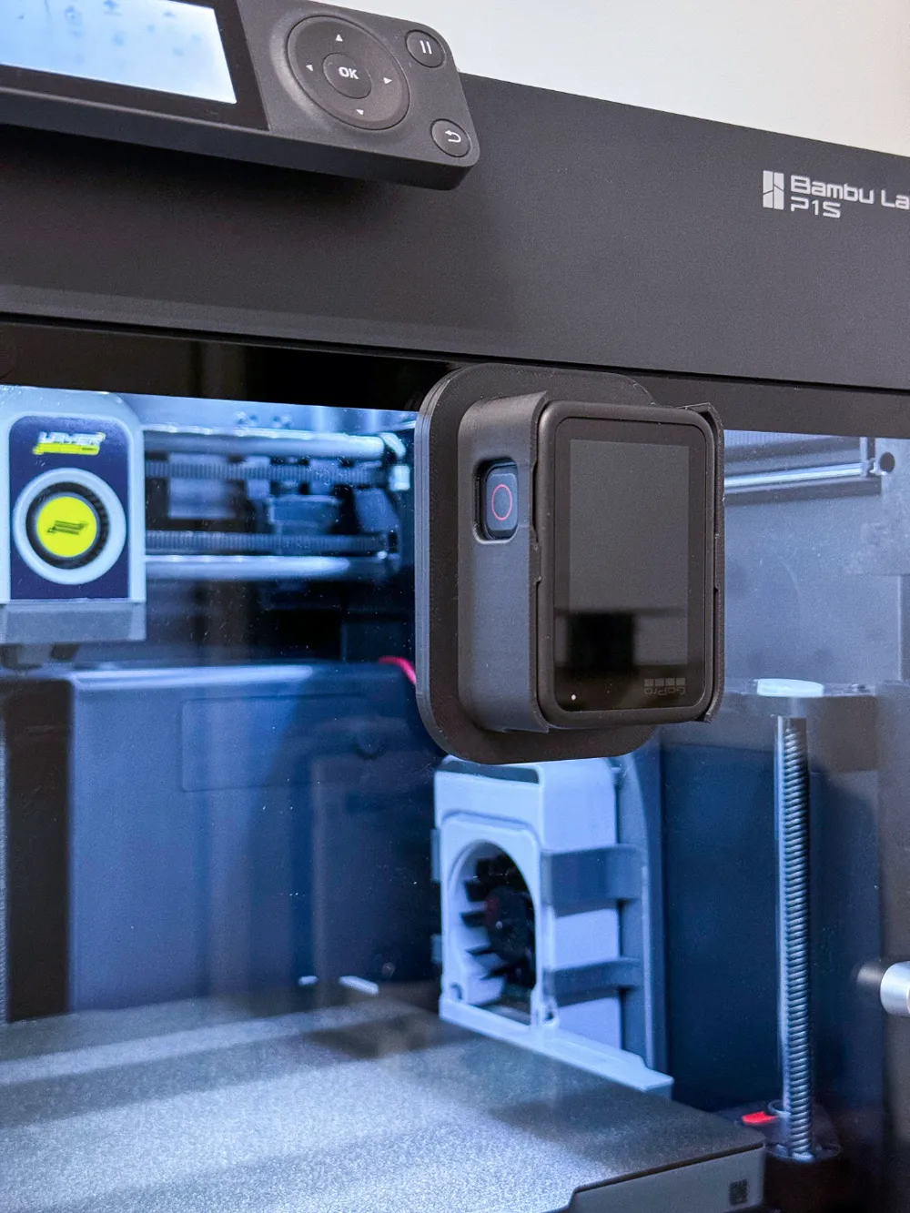 GoPro (Hero 9-10-11-12) window mount BambuLab by LayerZed - MakerWorld