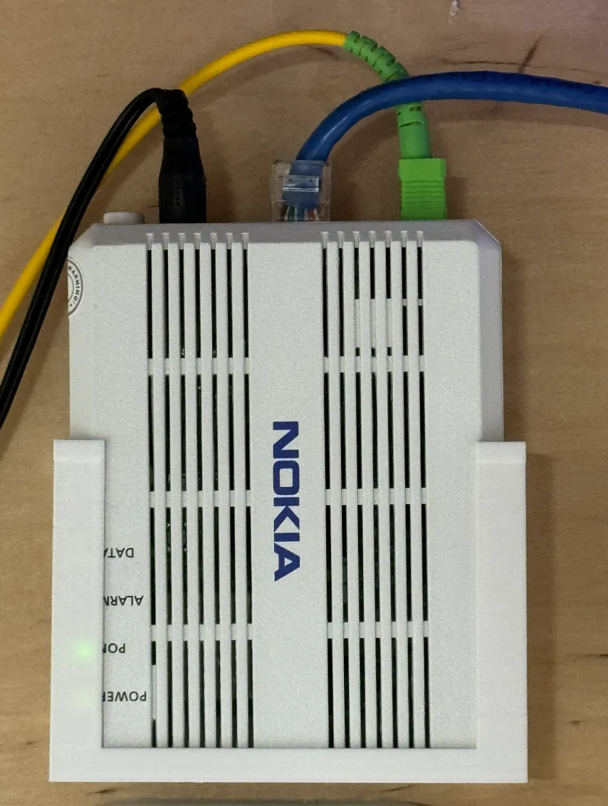 Wall Mount for Nokia 7368 Fiber ONT by Neighborgeek - MakerWorld