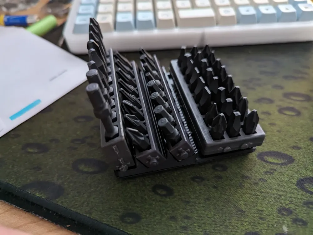 Gridfinity - Ryobi Hex Bit Holder by tsarrr - MakerWorld