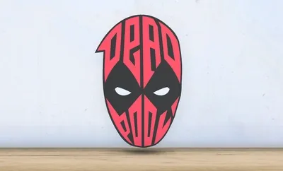 Deadpool - Layered - Word Wall Art by JF-699 - MakerWorld