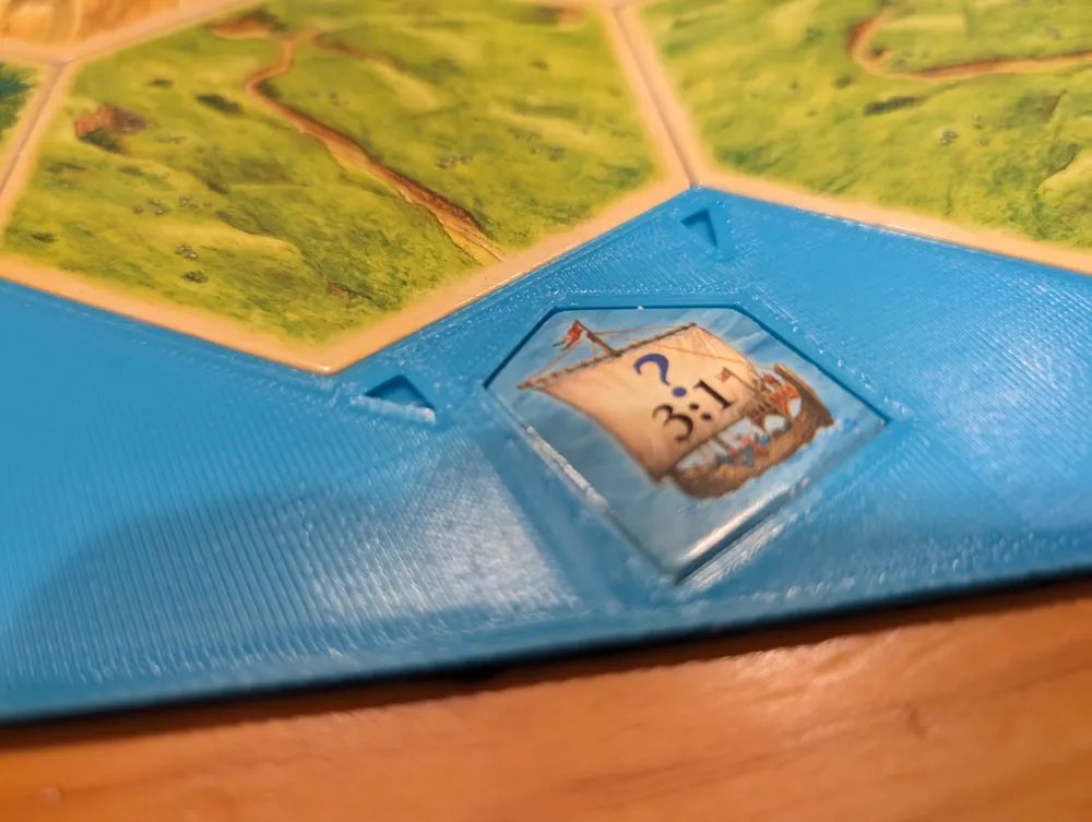 Settlers of Catan - Simple 2D frame and Tile tray by HappyFrood ...