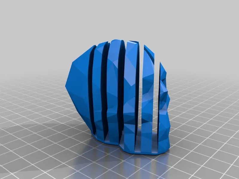 Interlocking Low Poly Skulls by Adamslab - MakerWorld