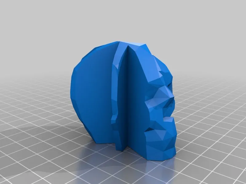 Interlocking Low Poly Skulls by Adamslab - MakerWorld