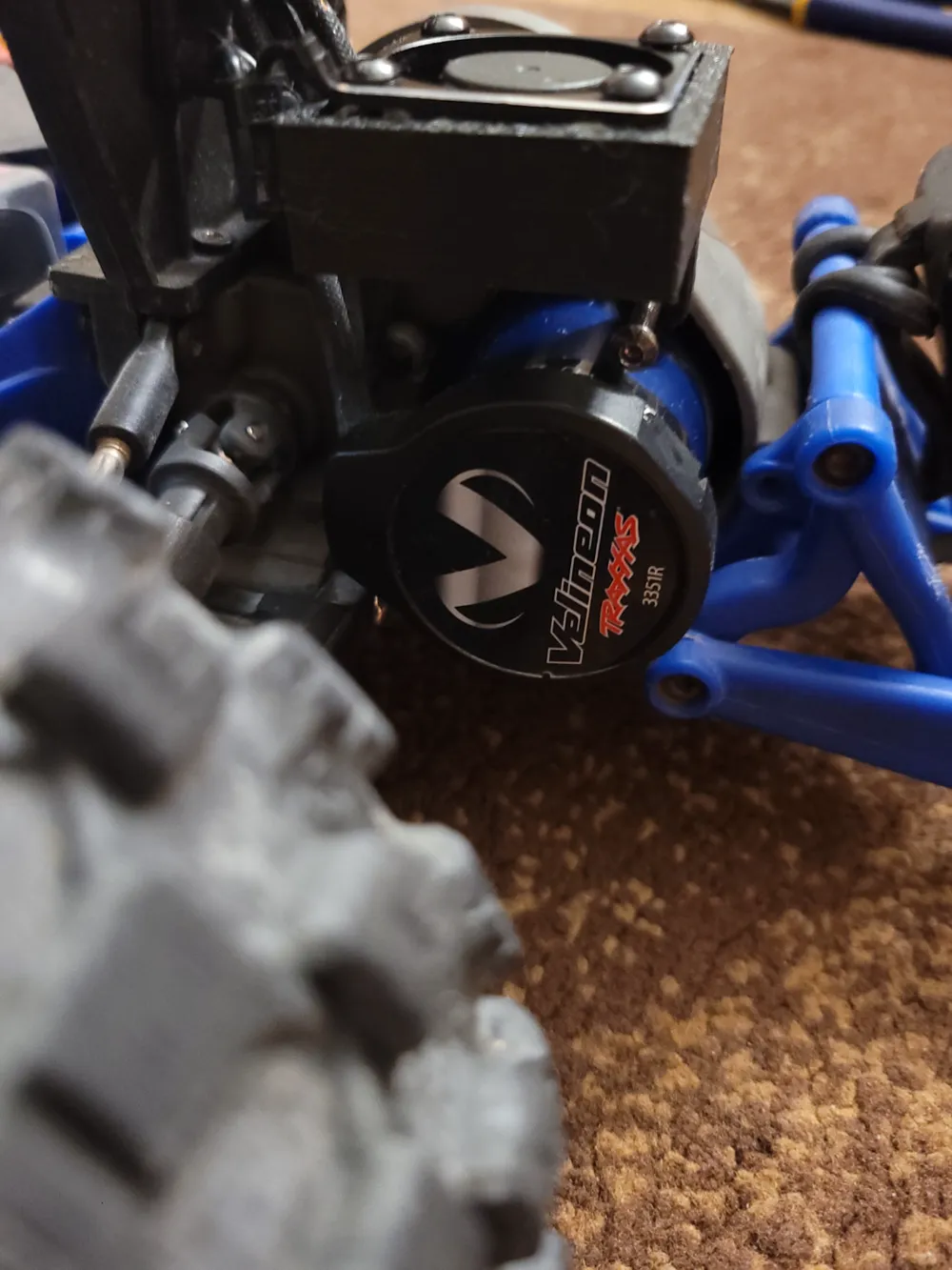 Traxxas Slash 2wd Motor Fan Mount by RC_Car_Garage - MakerWorld
