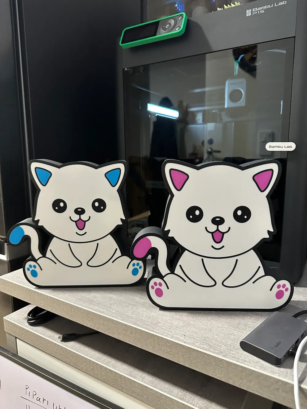 Cat lightbox by noooob - MakerWorld