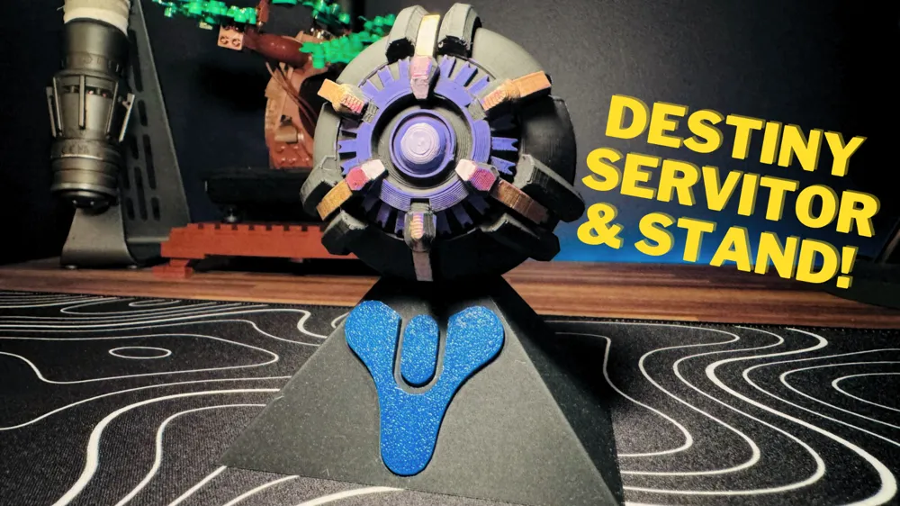 Destiny servitor & Stand by MobyWann - MakerWorld