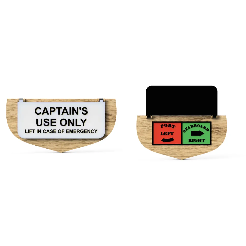 Captain's Use Only (Port and Starboard Directions) by MaxRes Studios ...