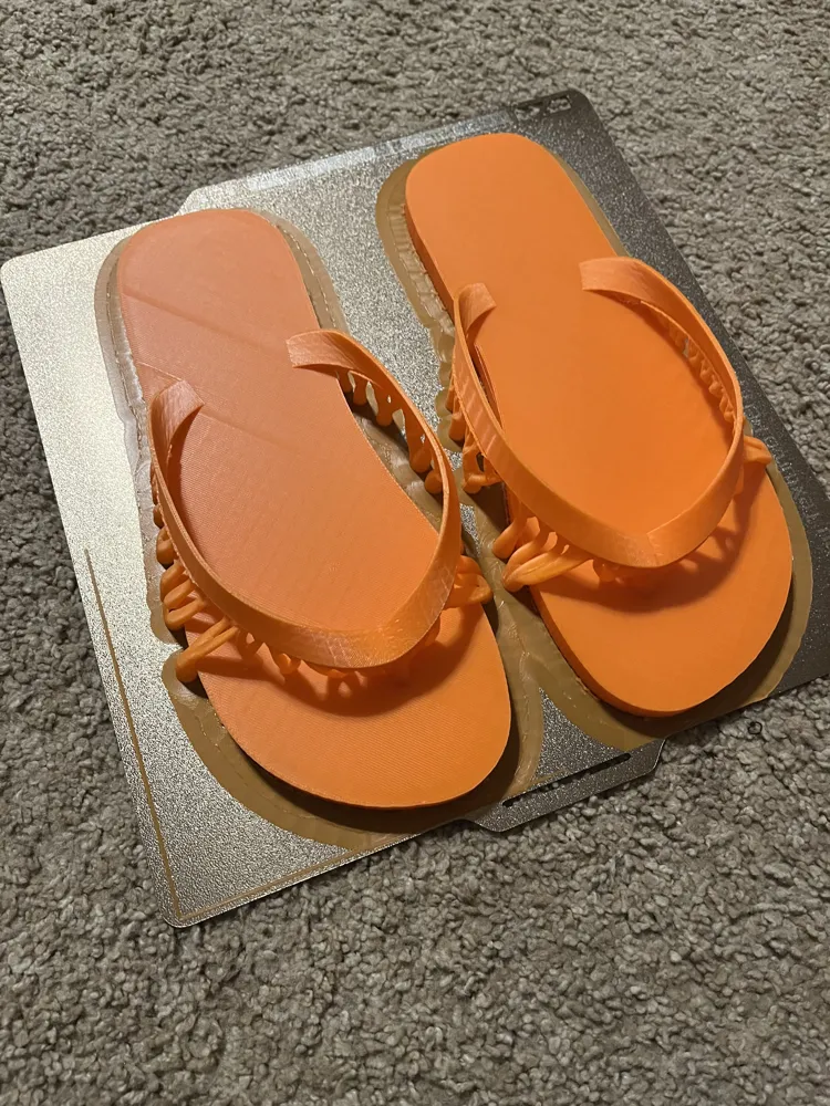 Printable flip-flops by Precision 3-D MakerWorld: Download Free 3D Models