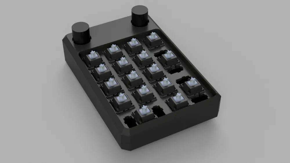 DIY RGB Macro Numpad with Encoders by Ivan RIO - MakerWorld
