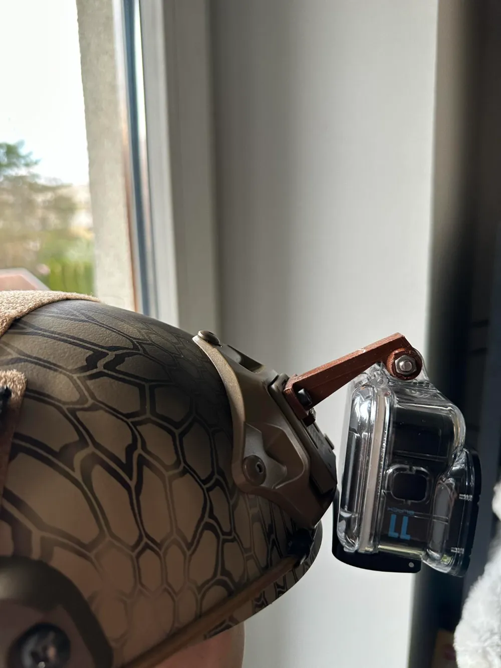 GoPro fast-helmet mount by chuuubert - MakerWorld