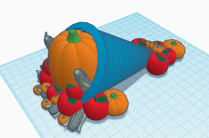 Cornucopia by Solar3dp MakerWorld: Download Free 3D Models