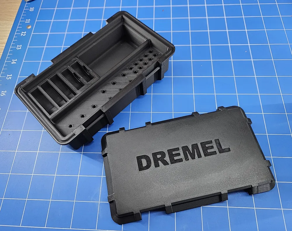Dremel tool box Remixed by siemey MakerWorld: Download Free 3D Models