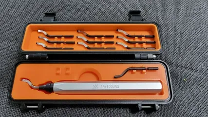 Rugged Deburring Tool Case With Latches 150mm - Free 3D Print Model ...