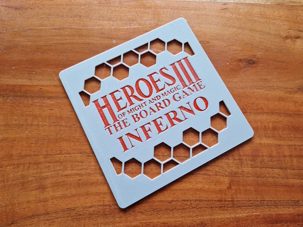 Inferno miniatures insert for Heroes 3 Board Game by icy - MakerWorld