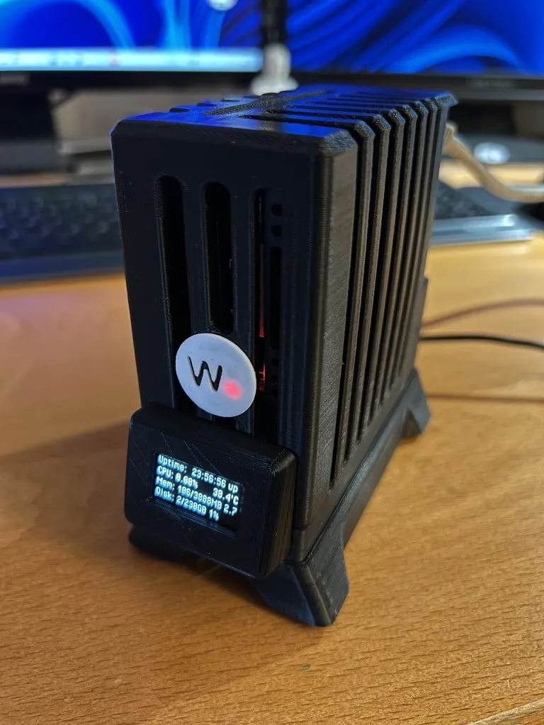 Raspberry Pi 4 Nano Tower Case Rev.3 by CBiker - MakerWorld