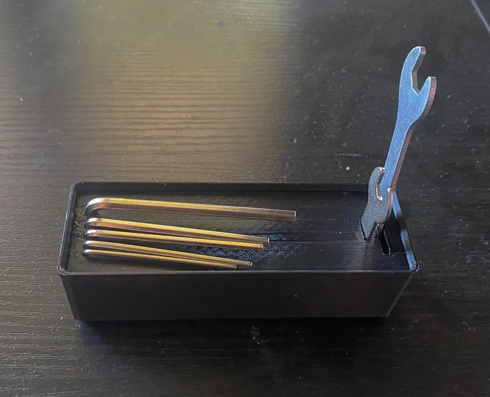 Gridfinity Allen Key/Wrenches Holder by 3DDesigner - MakerWorld