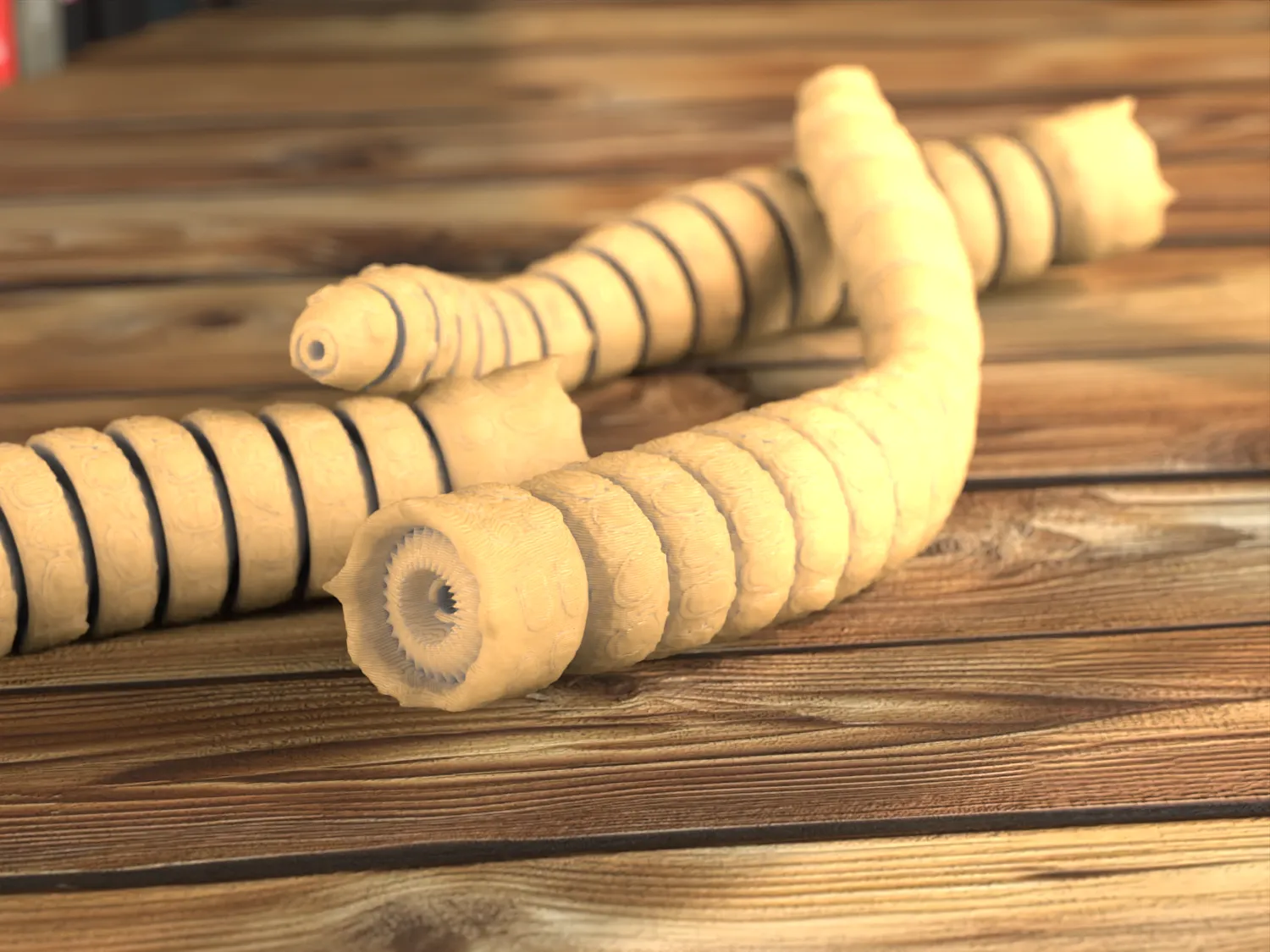 Articulated Dune Sandworm - Dune by TanishqPlays - MakerWorld