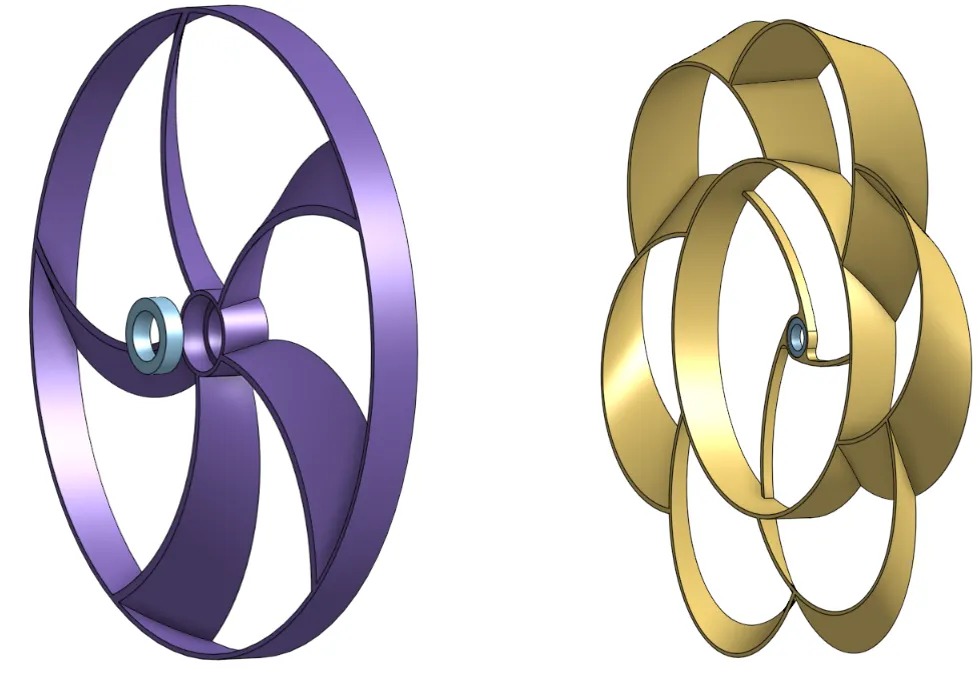 Counter Rotating Windmill with Bearing - Free 3D Print Model - MakerWorld