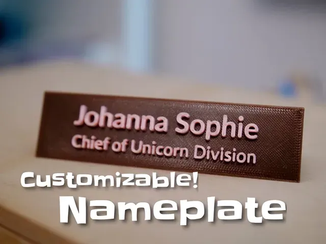 Nameplate "Chief Of Unicorn Division" (1250 names) Remixed by Makkuro ...