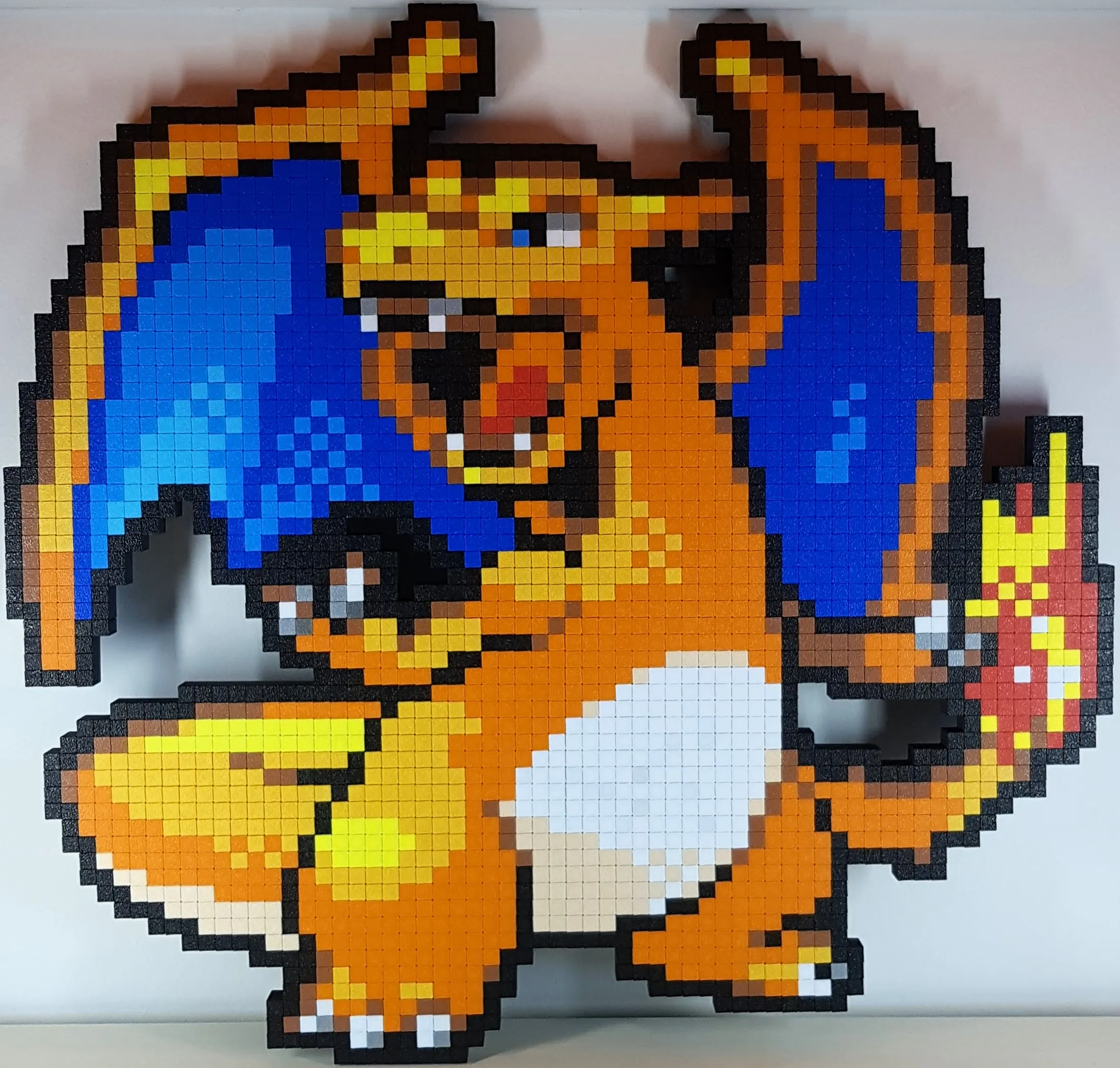 Pokemon Charizard Pixel Art by GianfLab MakerWorld: Download Free 3D Models