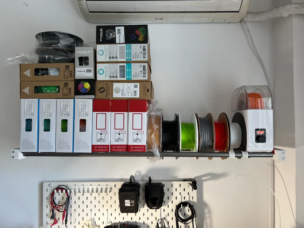 Modular Filament Storage System by Theo from Tinkering with Stuff ...