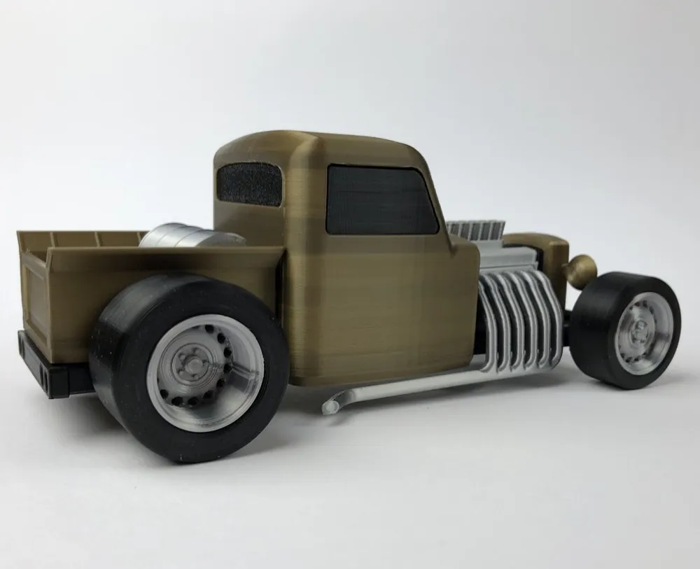 HOT ROD / RAT ROD - Fully 3D printable by soarpix MakerWorld: Download ...