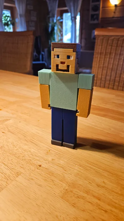 Minecraft Figur Steve + Schwert /minecraft steve by 3D_Onkel - MakerWorld