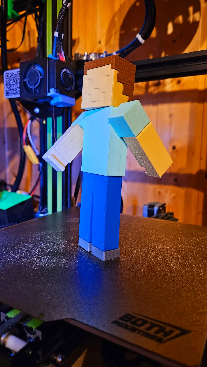 Minecraft Figur Steve + Schwert /minecraft steve by 3D_Onkel - MakerWorld