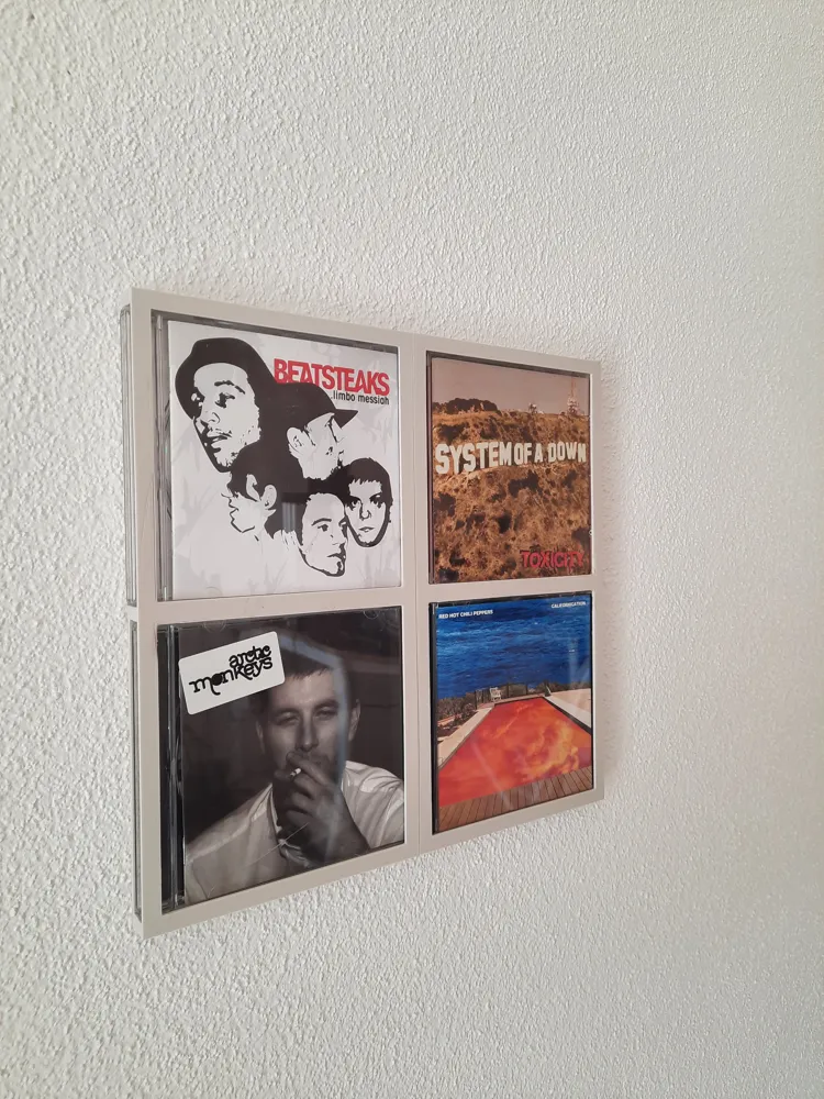 CD Wall Mount Decoration - Free 3D Print Model - MakerWorld